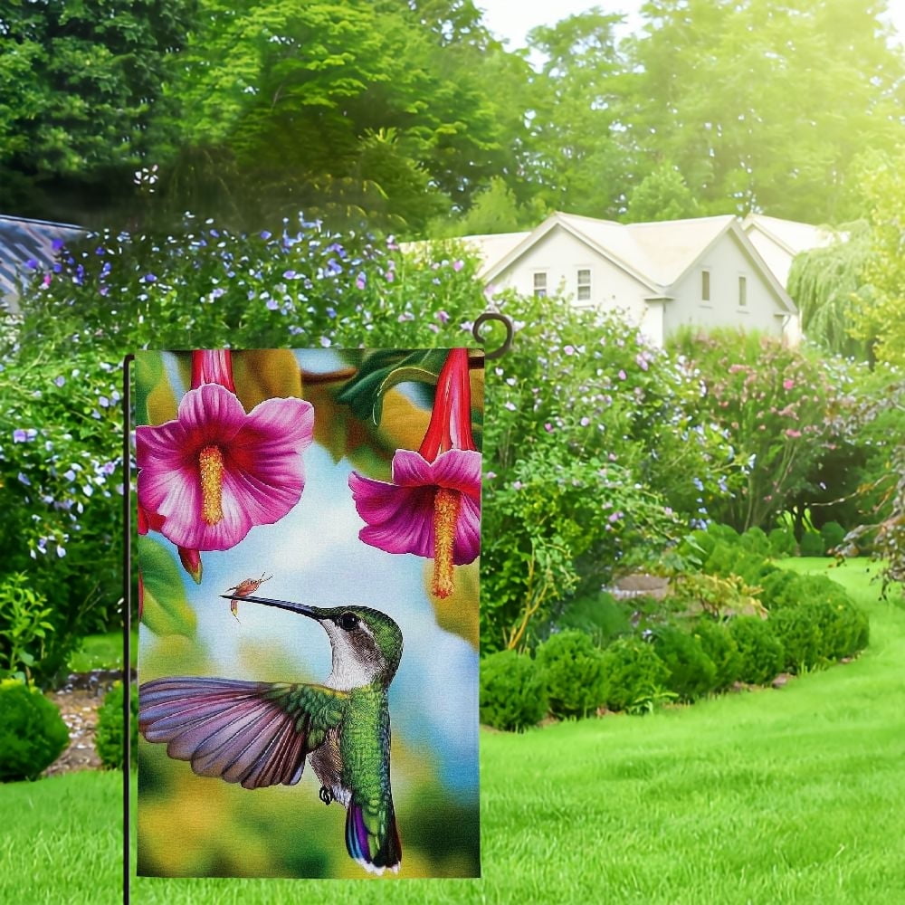 Lane Flight Of The Hummingbirds Garden Flag - Walmart.com