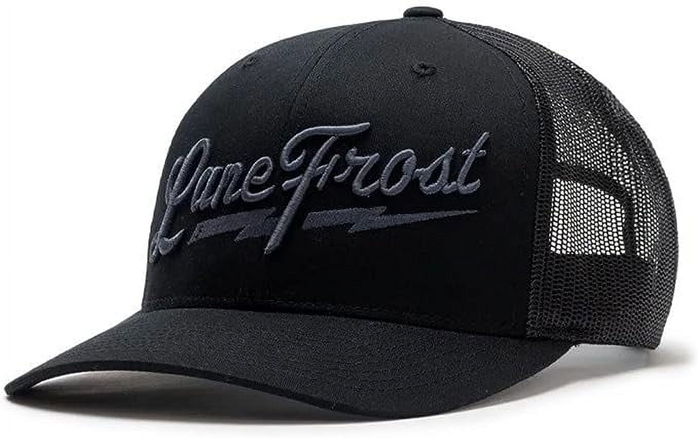 Lane Frost Lightning Logo Black Mesh - Hats Cap - Lightning - Walmart.com