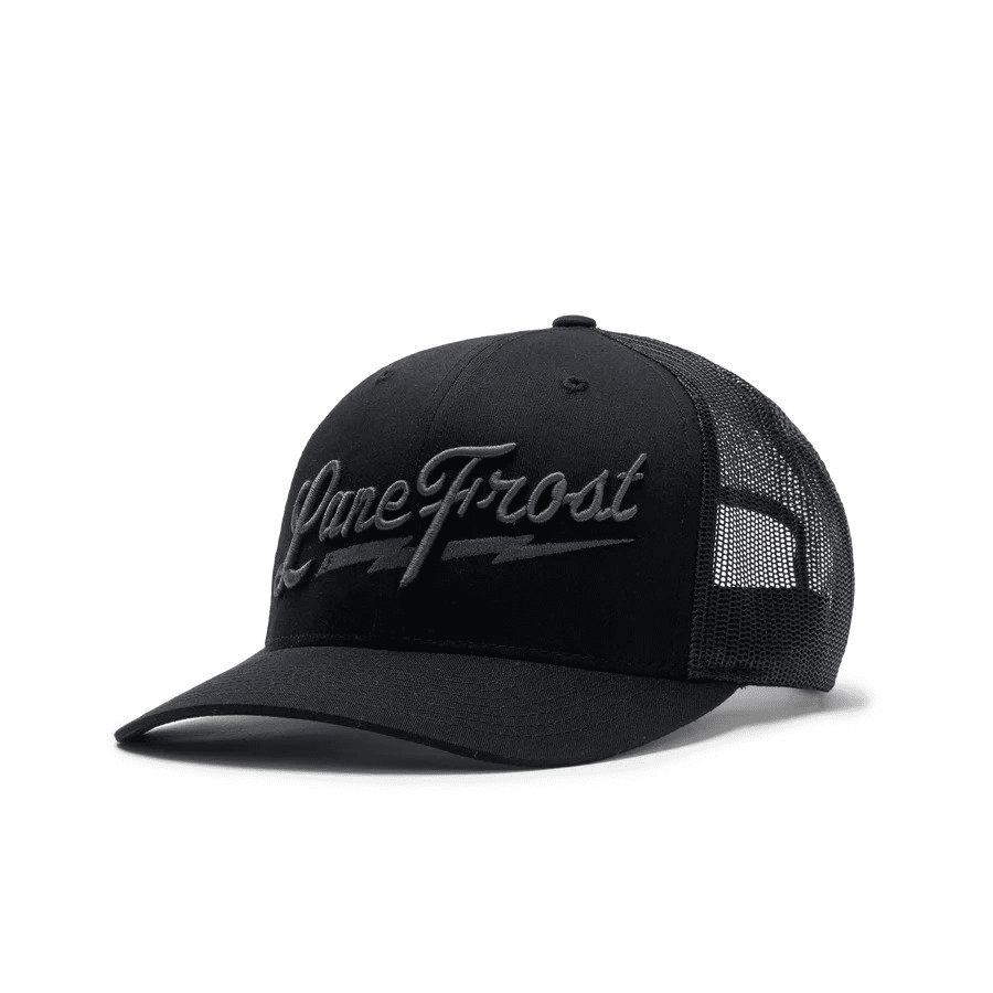 Lane Frost Lightning Logo Black Mesh - Hats Cap - Lightning - Walmart.com