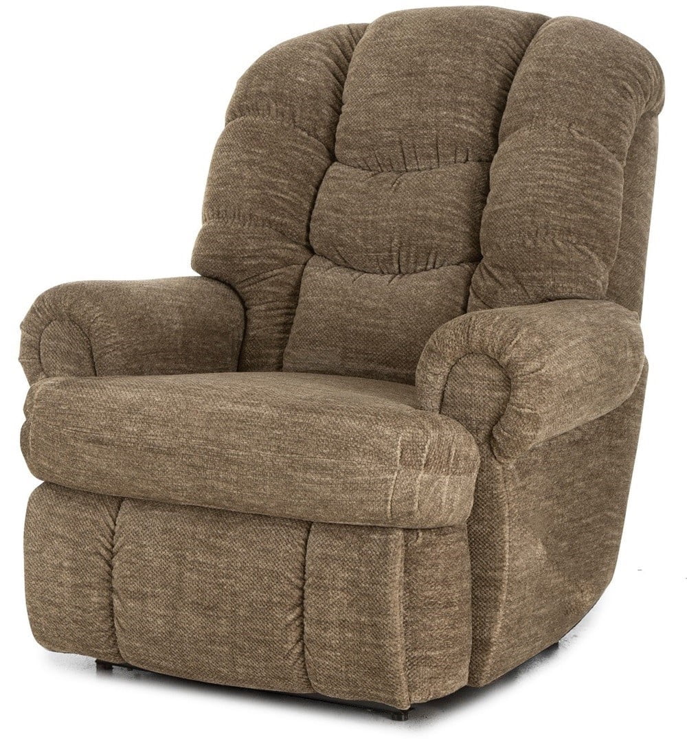 "Homestretch Stallion Oversized Recliner, 500lbs, 79"" Ext. Length, 25 ...
