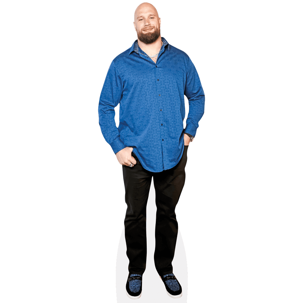 Lane Johnson (Blue Shirt) Mini Size Cutout. Standee. - Walmart.com