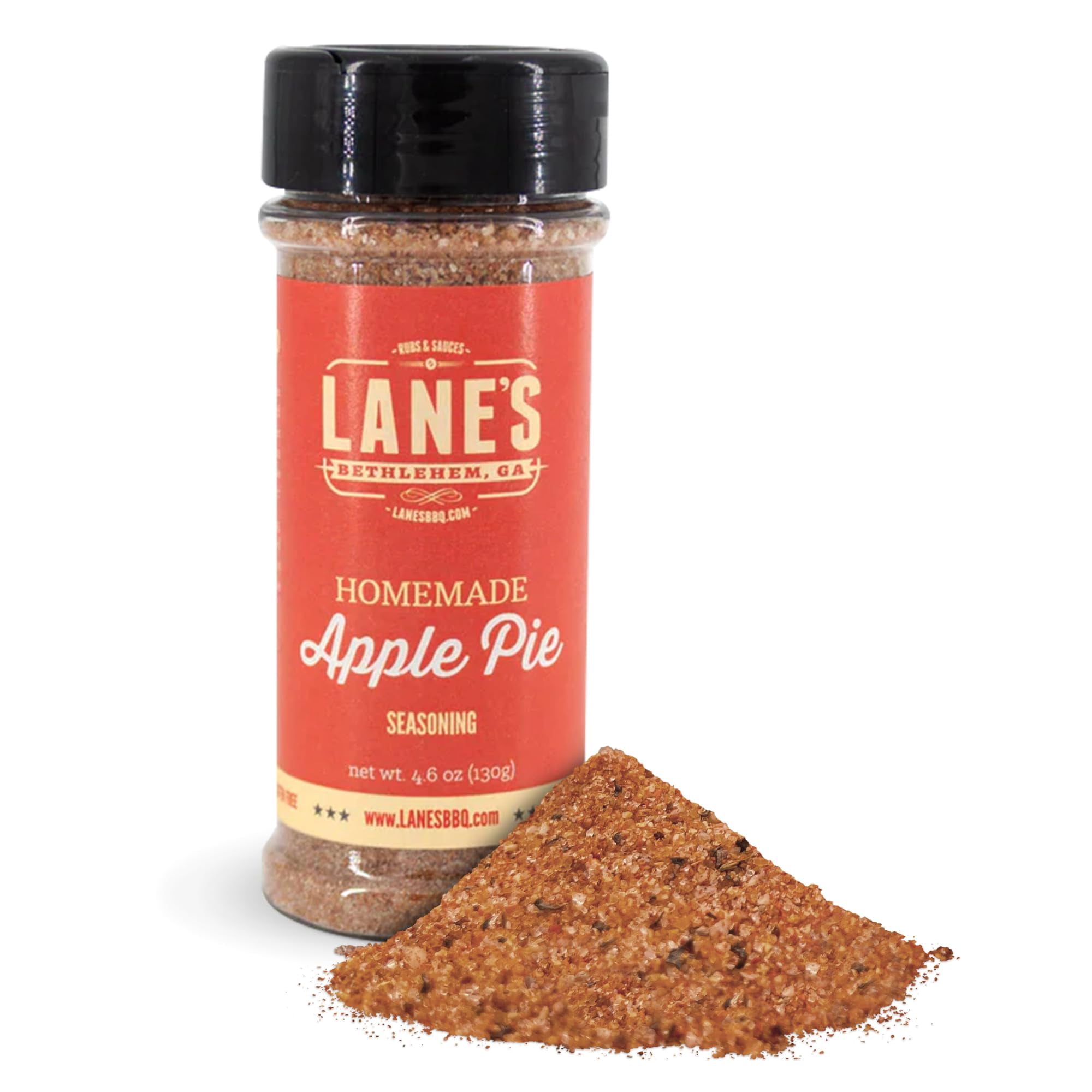 Lane’s Apple Pie Spice - MDA05 4.6 oz, Sweet BBQ All-Natural Apple BBQ ...