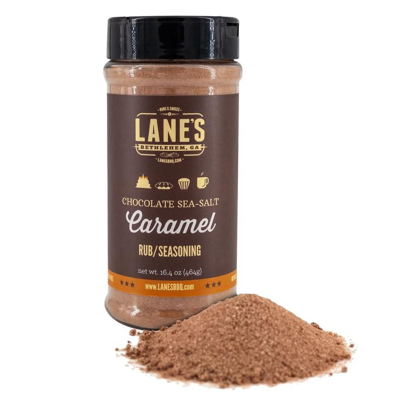 Lane's Chocolate Sea-Caramel DEF29 Seasoning, All-Natural Sea Caramel ...