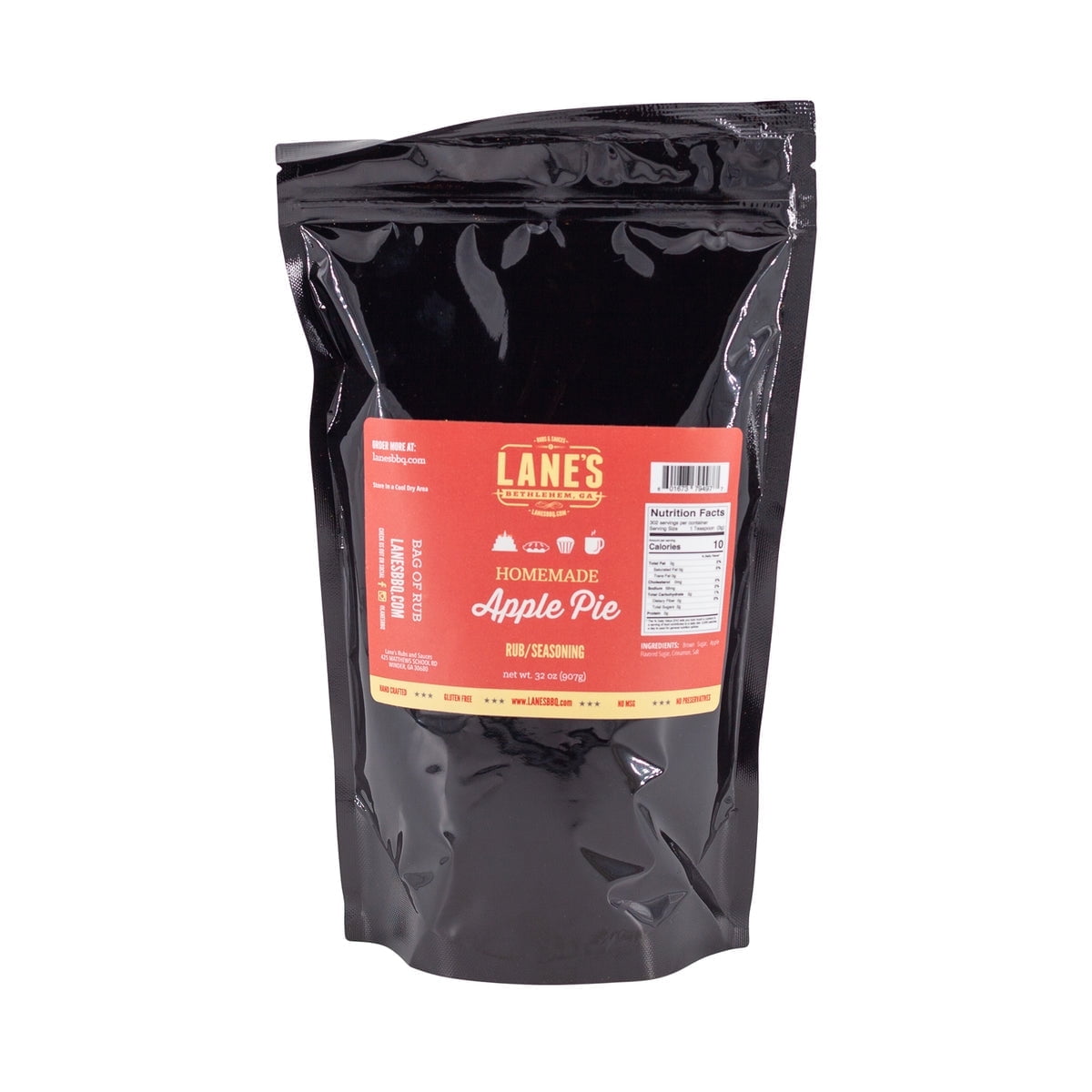 Lane's Homemade Apple Pie Seasoning | All Natural Dessert Rub - 2lb ...