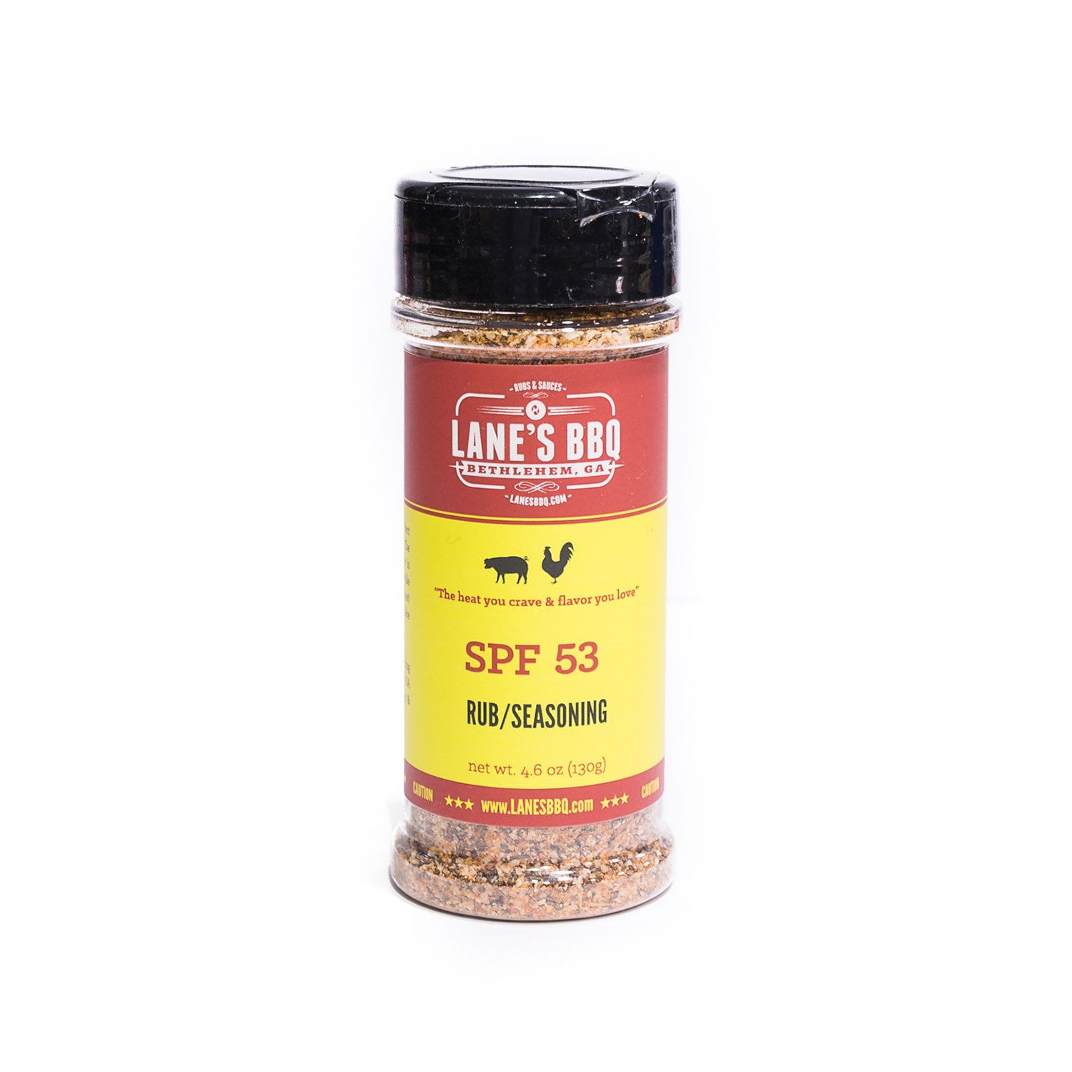 Lane's SPF 53 Hot Spicy Seasoning - Premium Spicy BBQ Seasoning for ...