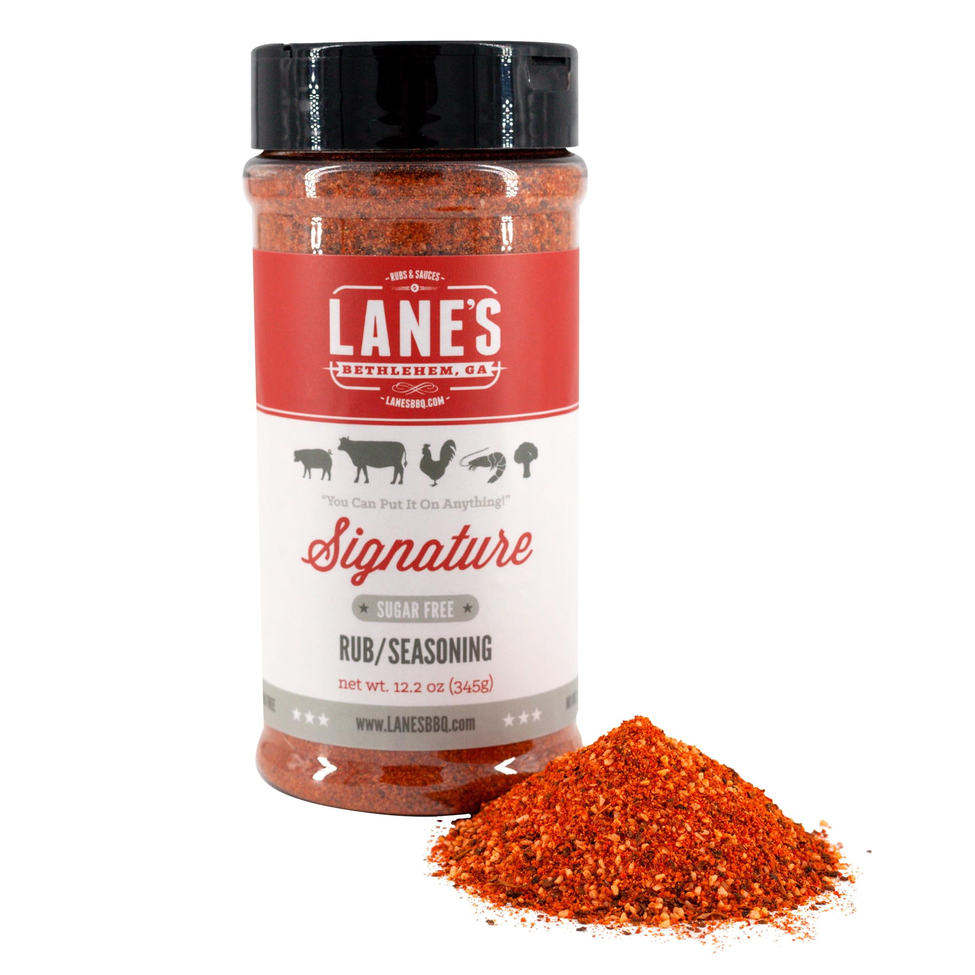 Lane's Signature BBQ Seasoning HMF23 Rub, All-Natural BBQ Seasonings ...