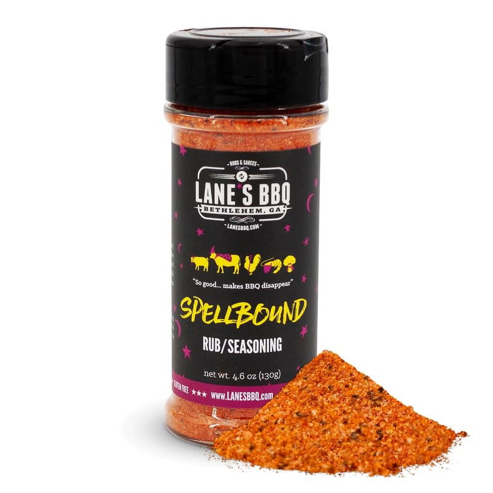 Lane's Spellbound Pork Rub Seasoning, HYZ01 All-Natural BBQ Seasoning ...