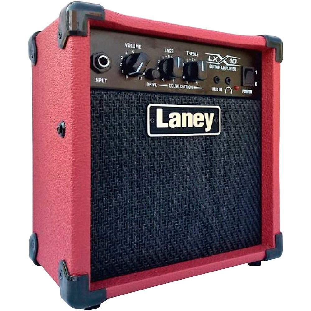Laney LX10 RD 10W 1x5 Guitar Combo Amp Red - Walmart.com