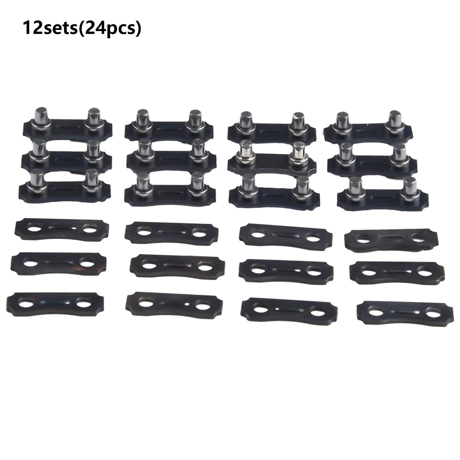 Lanfini 12 Sets Heavy Duty Chainsaw Chain Repair Kits 3/8 LP .050 Inch ...