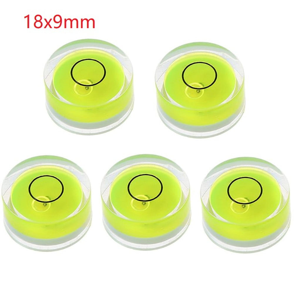 Lanfini 5pcs Round Bubble Level Spirit Level Bullseye Level Measurement ...