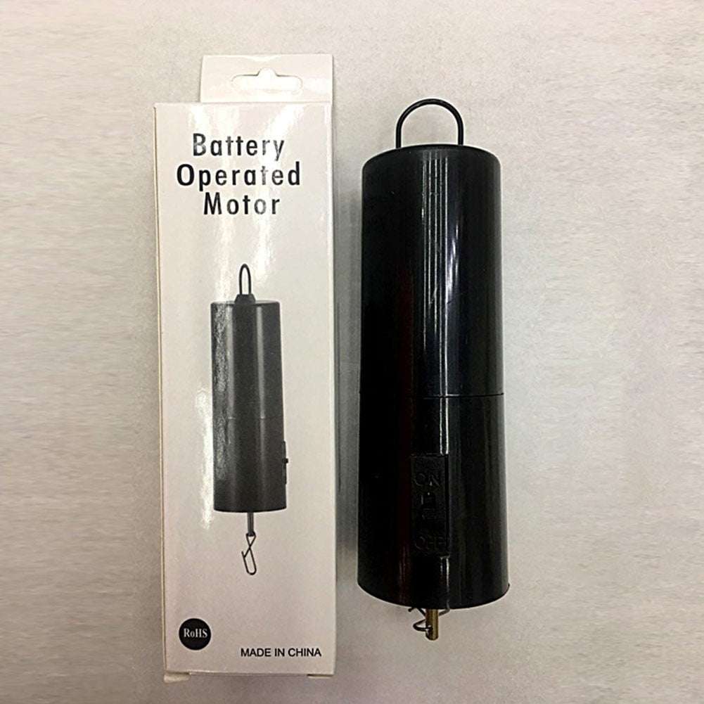 Lanfini Hanging Display Rotating Black Motor Battery Wind Chime Motor ...