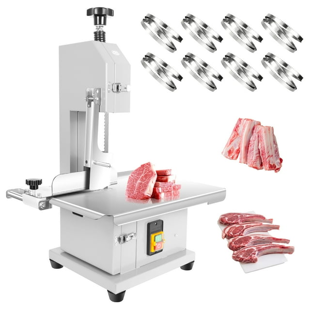 Lanfys Electric Bone Saw Machine, 1000 W Electric Meat Bone Cutter with ...
