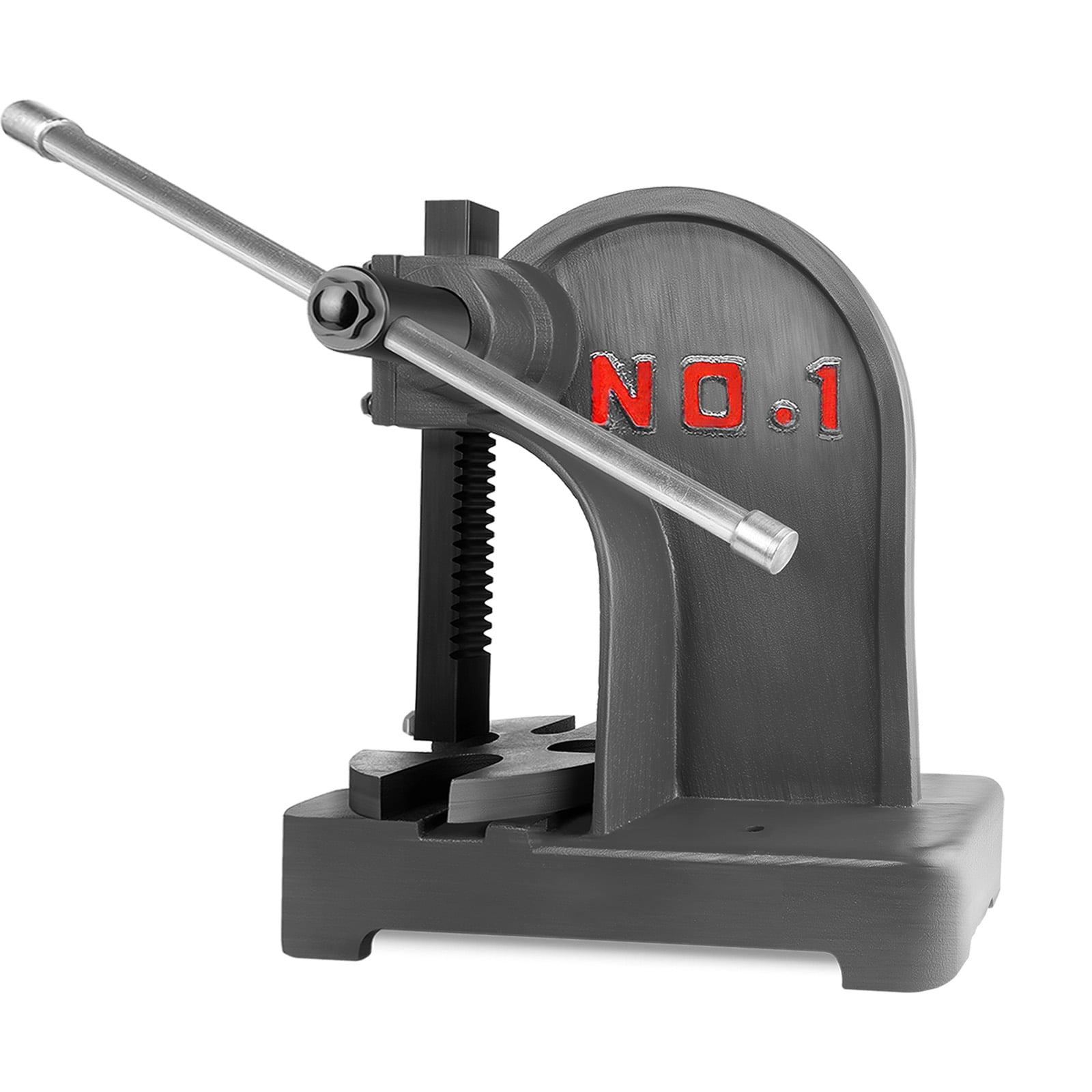 Lanfys Heavy Duty Arbor Press 1 Ton,Manual Desktop Arbor Press,Cast ...