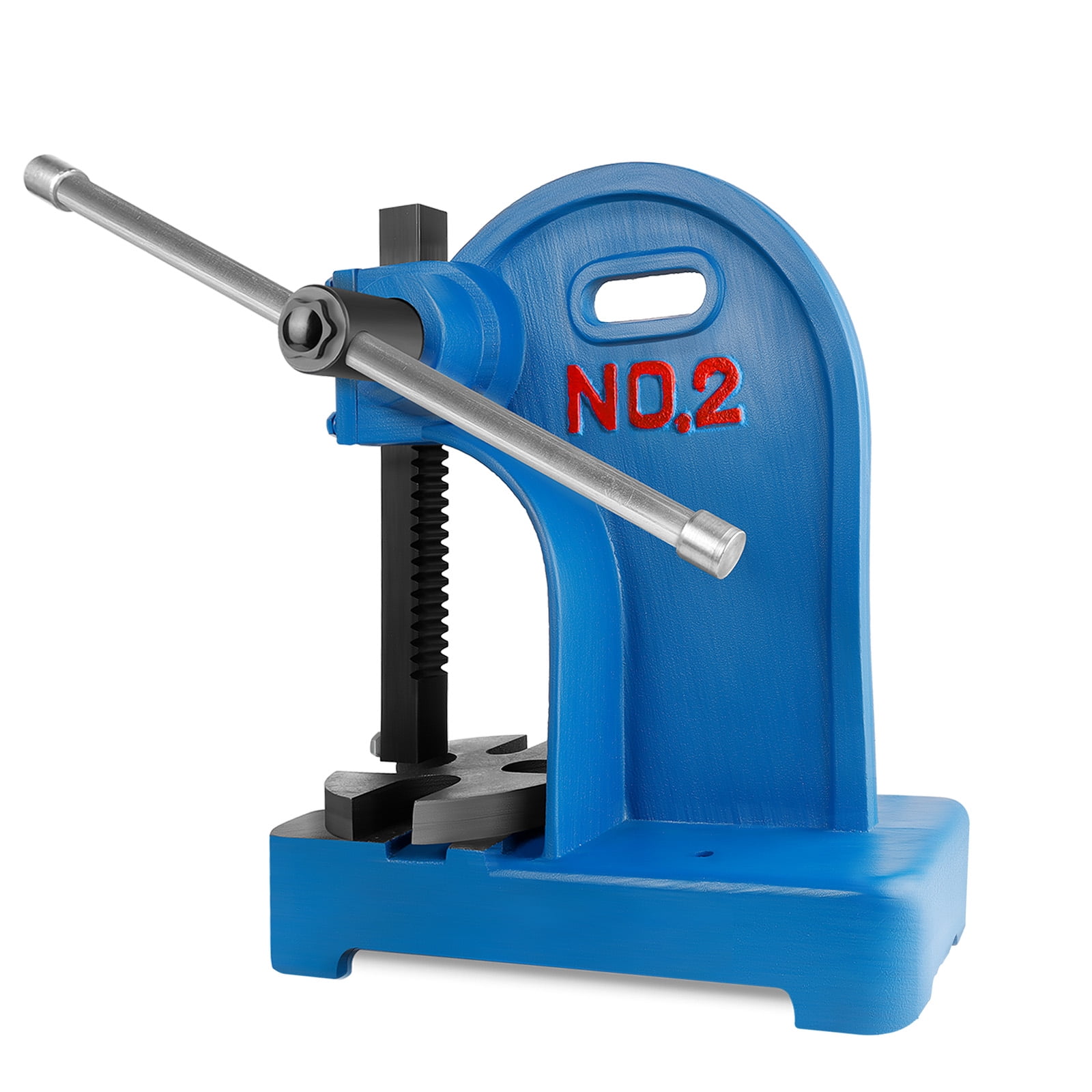 Lanfys Heavy Duty Arbor Press 1 Ton,Manual Desktop Arbor Press,Cast ...