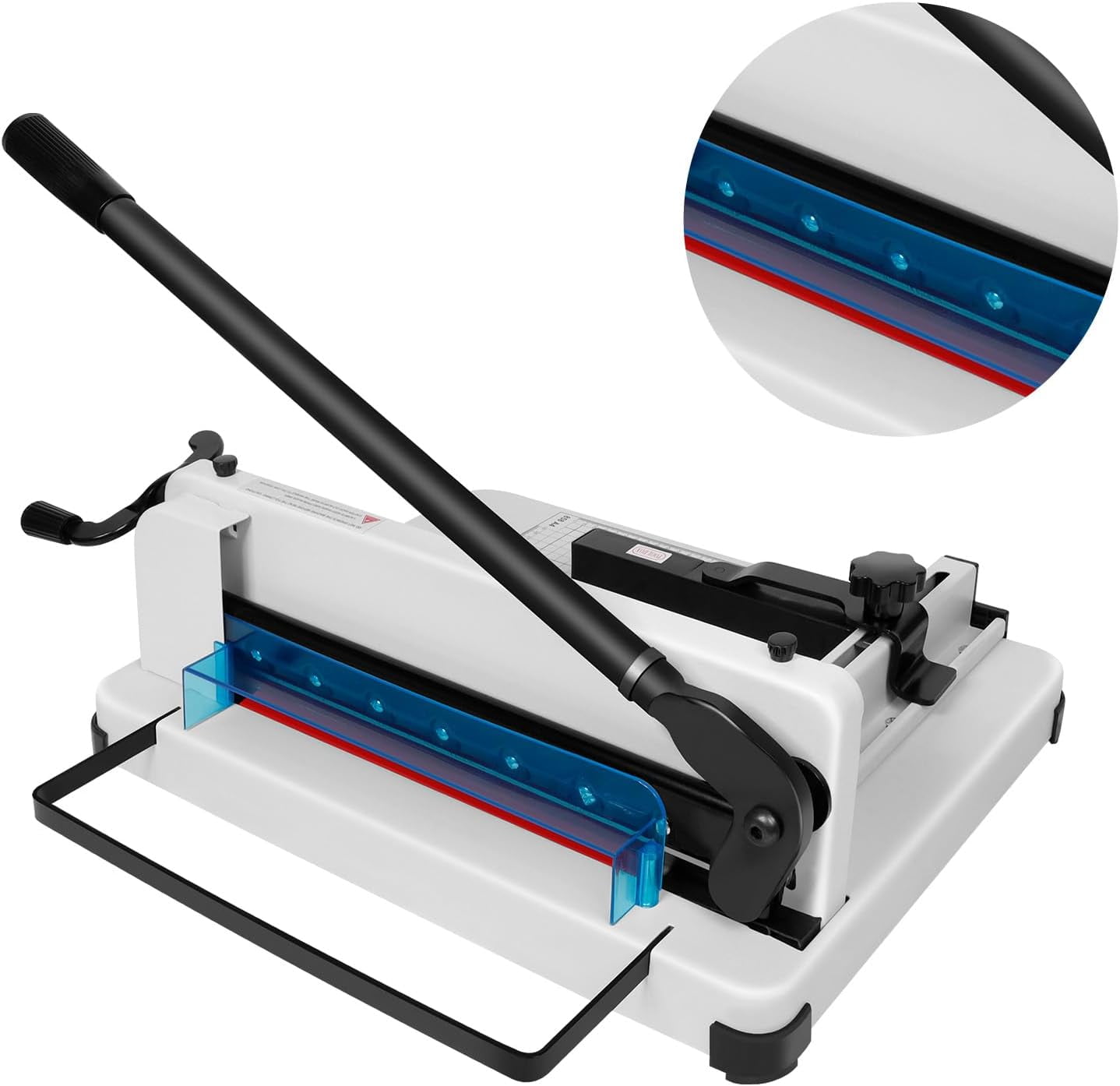 Lanfys Industrial A4 Paper Cutter, Heavy Duty Paper Cutter, 12" Stack ...