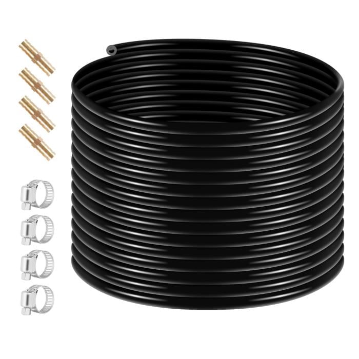 Lanfys Weighted Self-Sinking Tubing, 200 M Heavy Duty Plastic Water ...