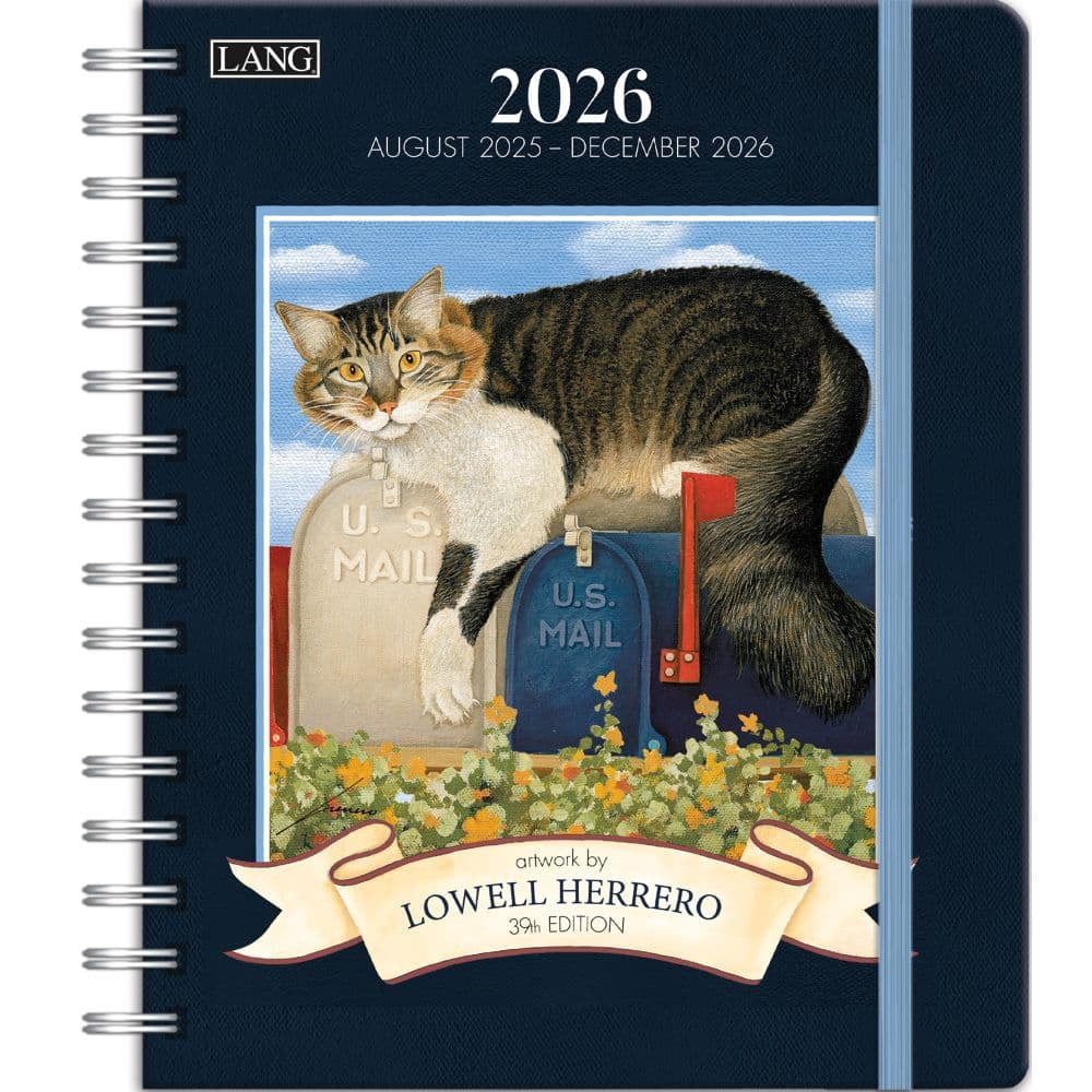 Lang Companies, American Cat Deluxe 2026 Planner, 8.25'' X 9.5 ...