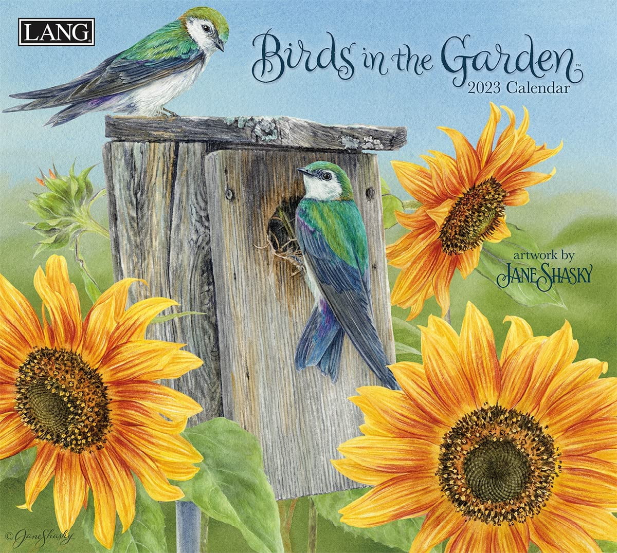 Lang Birds in the Garden 2023 Wall Calendar - Walmart.com
