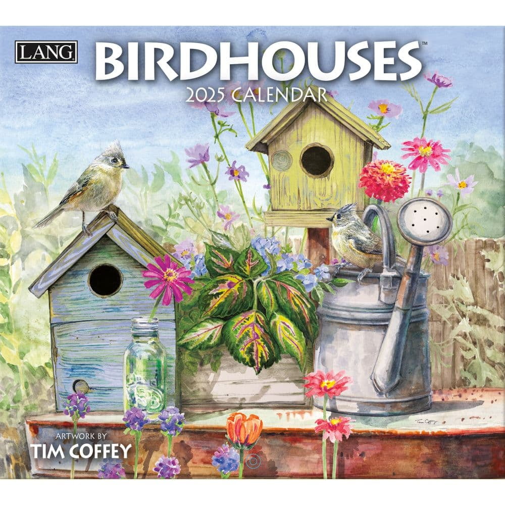 Lang, Birdhouses by Tim Coffey 2025 Wall Calendar - Walmart.com