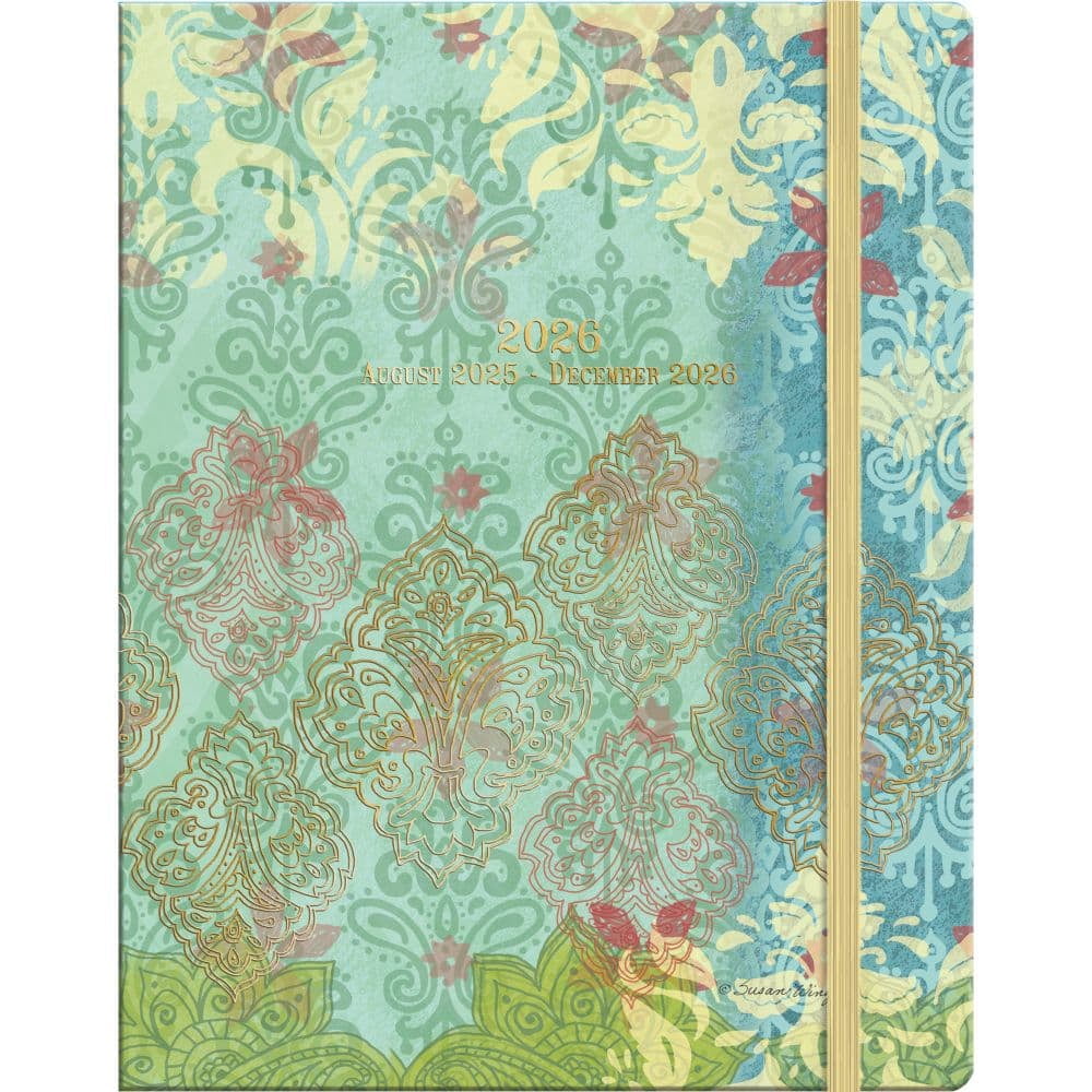 Lang Companies, Bohemian Monthly 2026 Planner, 7.5'' X 9.75'', 17-Month ...