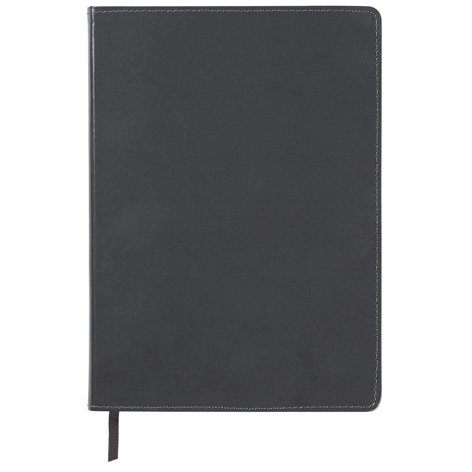 Free Shipping! C.R. Gibson Large Charcoal Gray Leather Journal Notebook ...