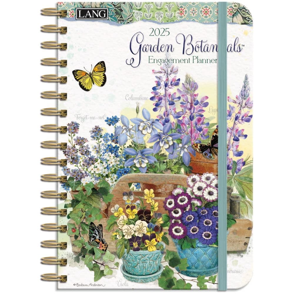 Lang Companies, Garden Botanicals 2025 Spiral Engagement Planner by ...