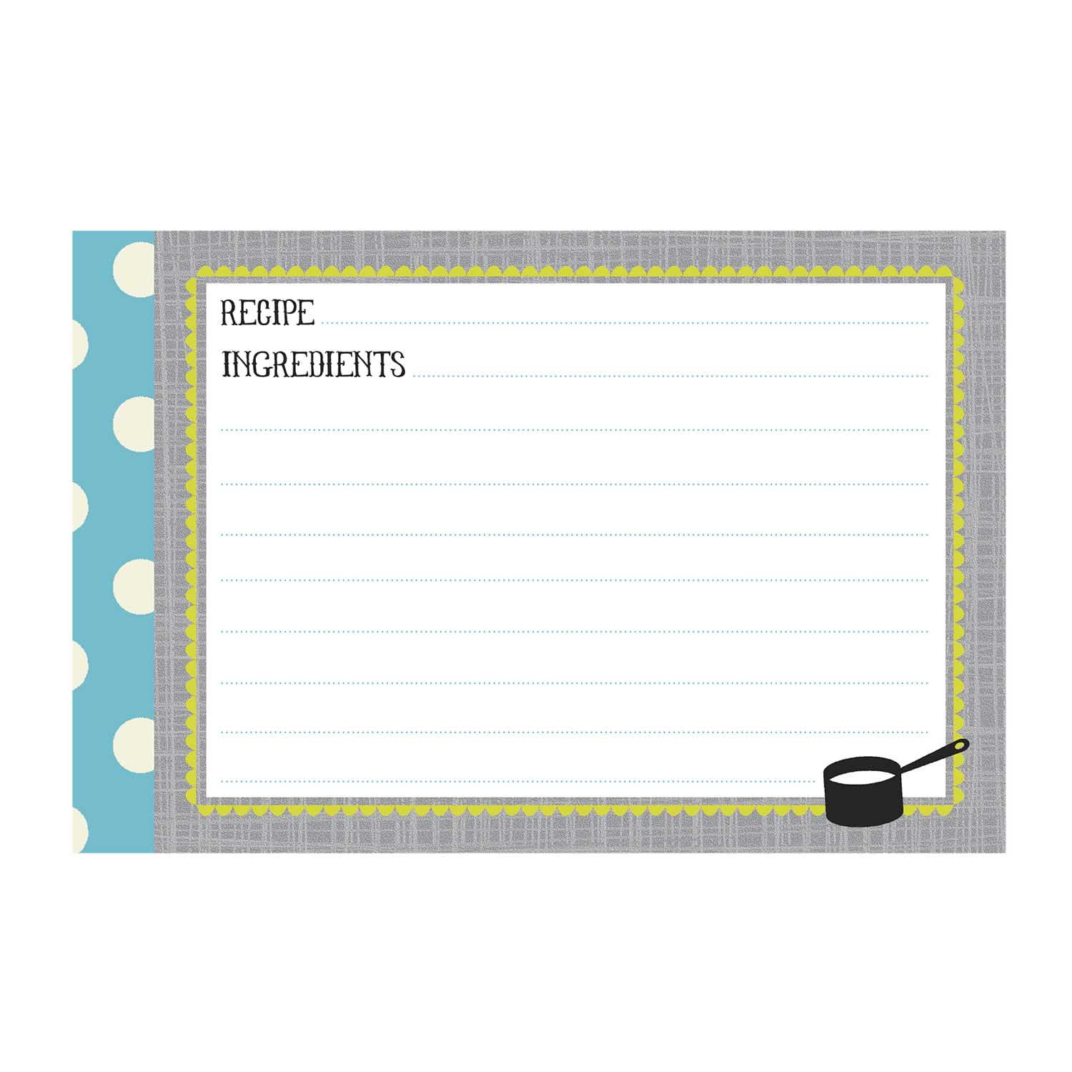 Lang Brands, LLC, Kitchen Gear Recipe Cards - Walmart.com