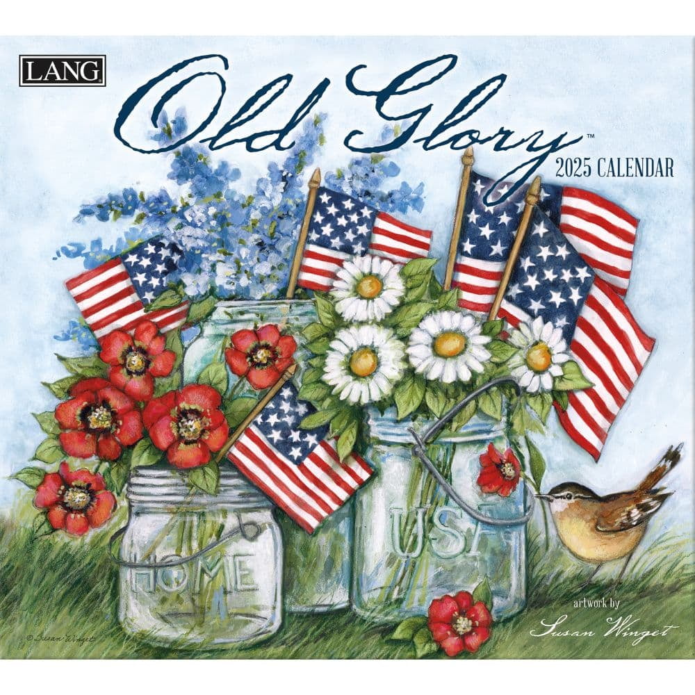 Lang Companies, Old Glory by Susan Winget 2025 Wall Calendar - Walmart.com