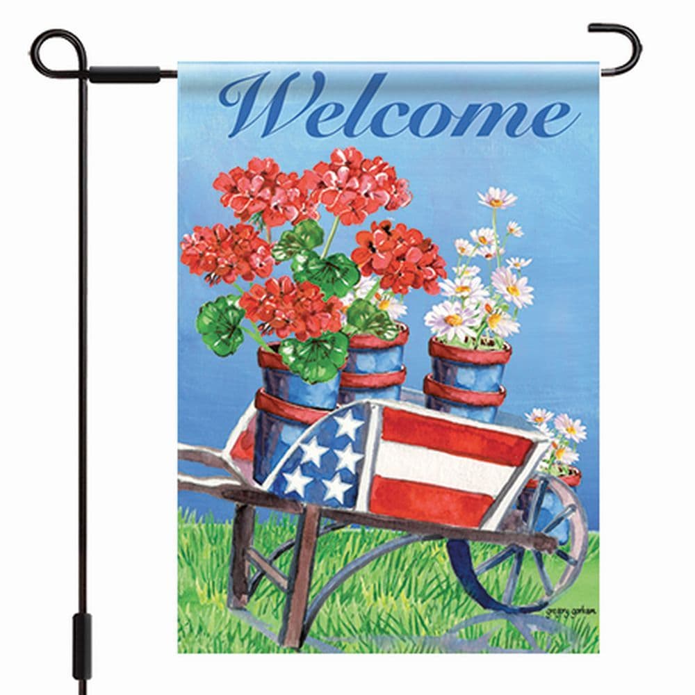 Lang Companies, Stars & Stripes Outdoor Flag-Mini - 12 x 18 by Gregory ...