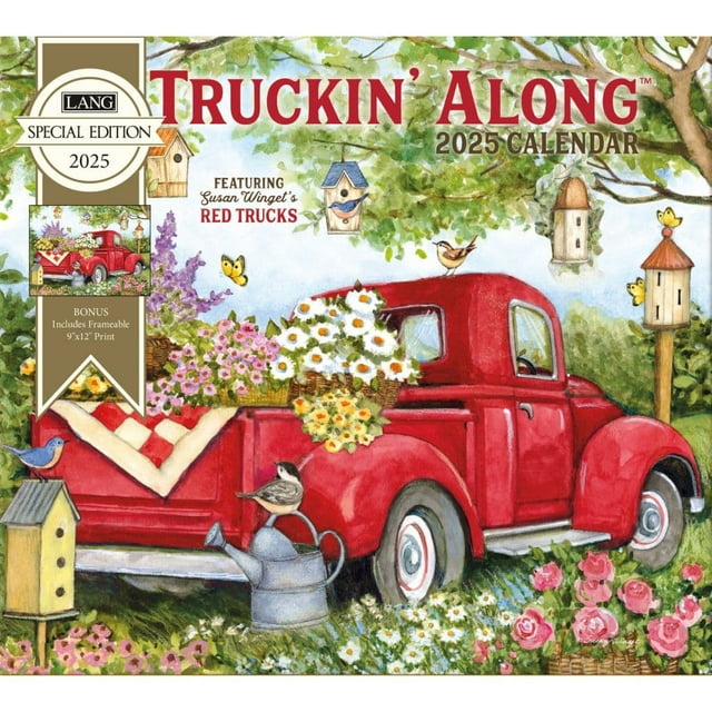Lang Companies, Truckin Along Special Edition 2025 Wall Calendar ...