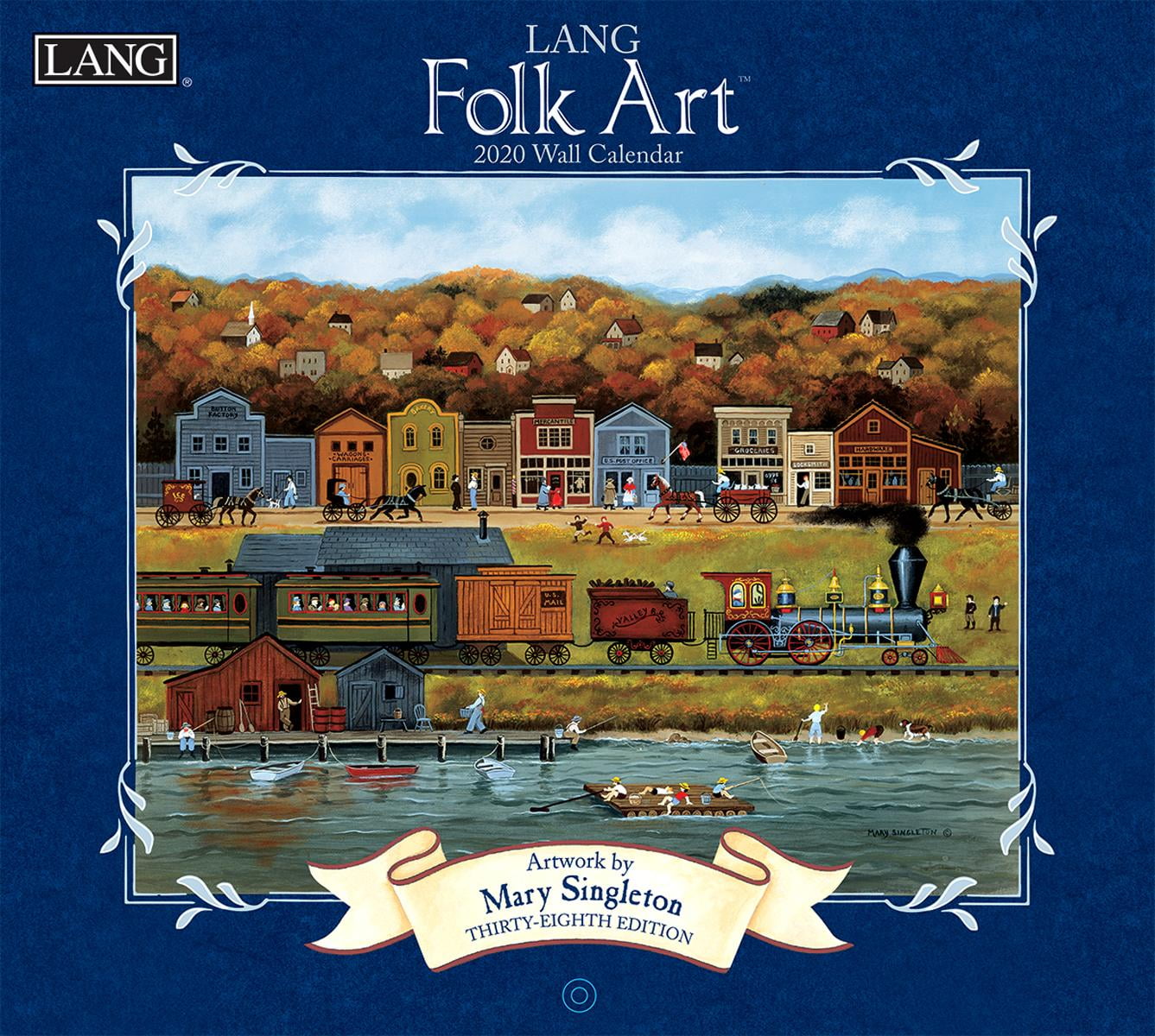 Lang Folk Art: 2020 Wall Calendar (Other) - Walmart.com