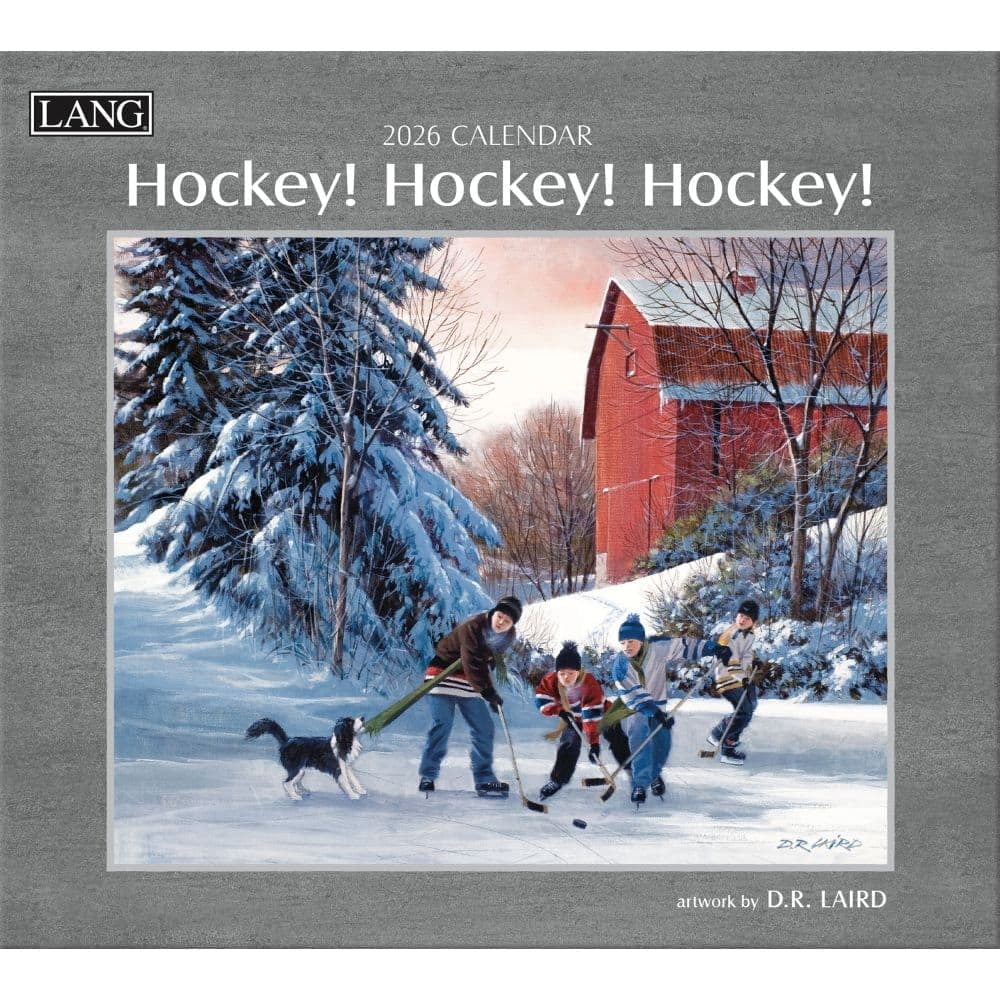 Lang Companies, Hockey Hockey Hockey 2026 Wall Calendar by D.R. Laird ...