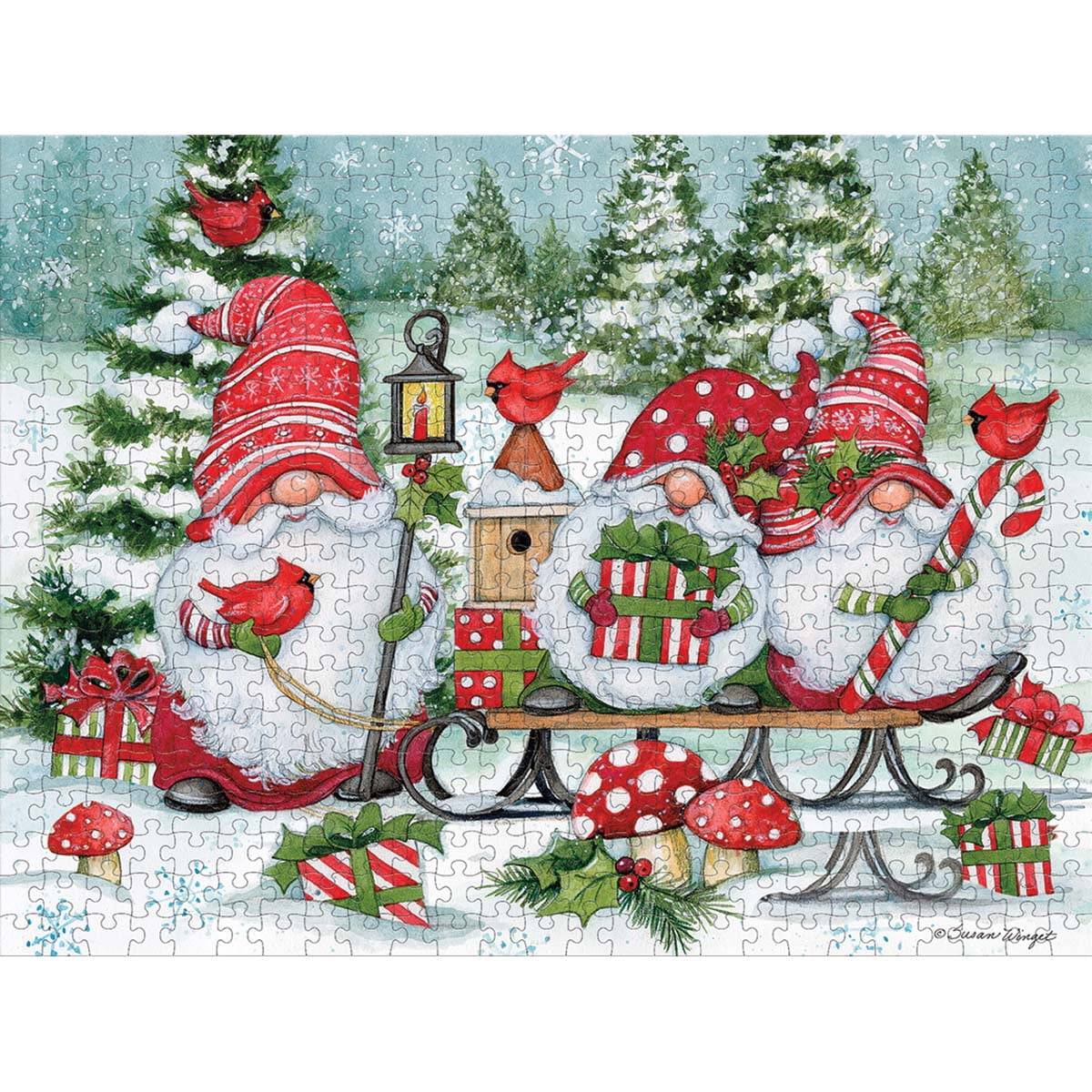 Lang® Holiday Gnomes Jigsaw Puzzle - Walmart.com