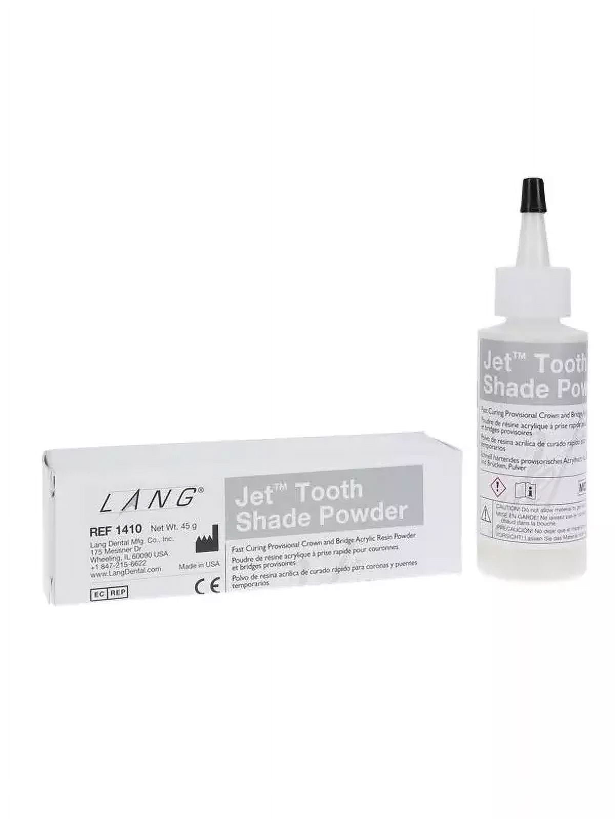 Lang Jet Acrylic Resin Powder 45g Fast C&B for Crowns A1 Shade ...