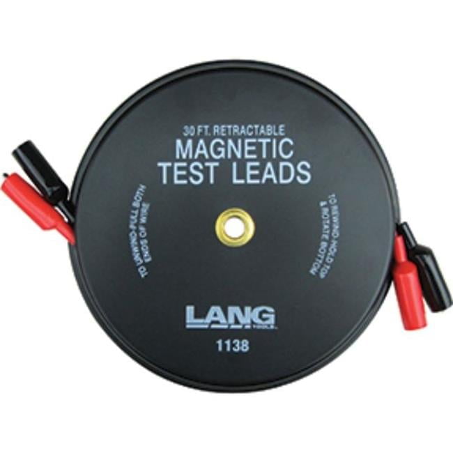 Lang LNG-1138 30 ft. Magnetic Retractable Test Leads - Walmart.com