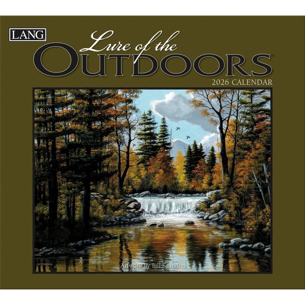 Lang Companies, Lure of the Outdoors 2026 Wall Calendar by Bill ...