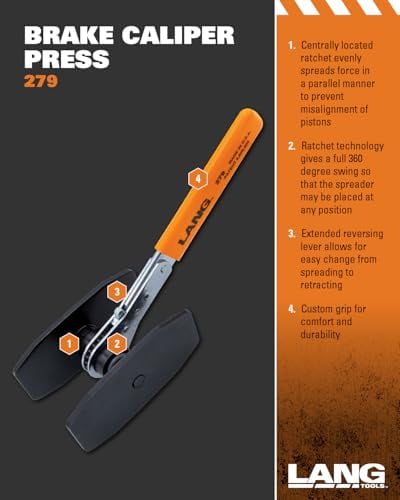 Lang Tools 279-5420 279 Brake Caliper Press - Walmart.com