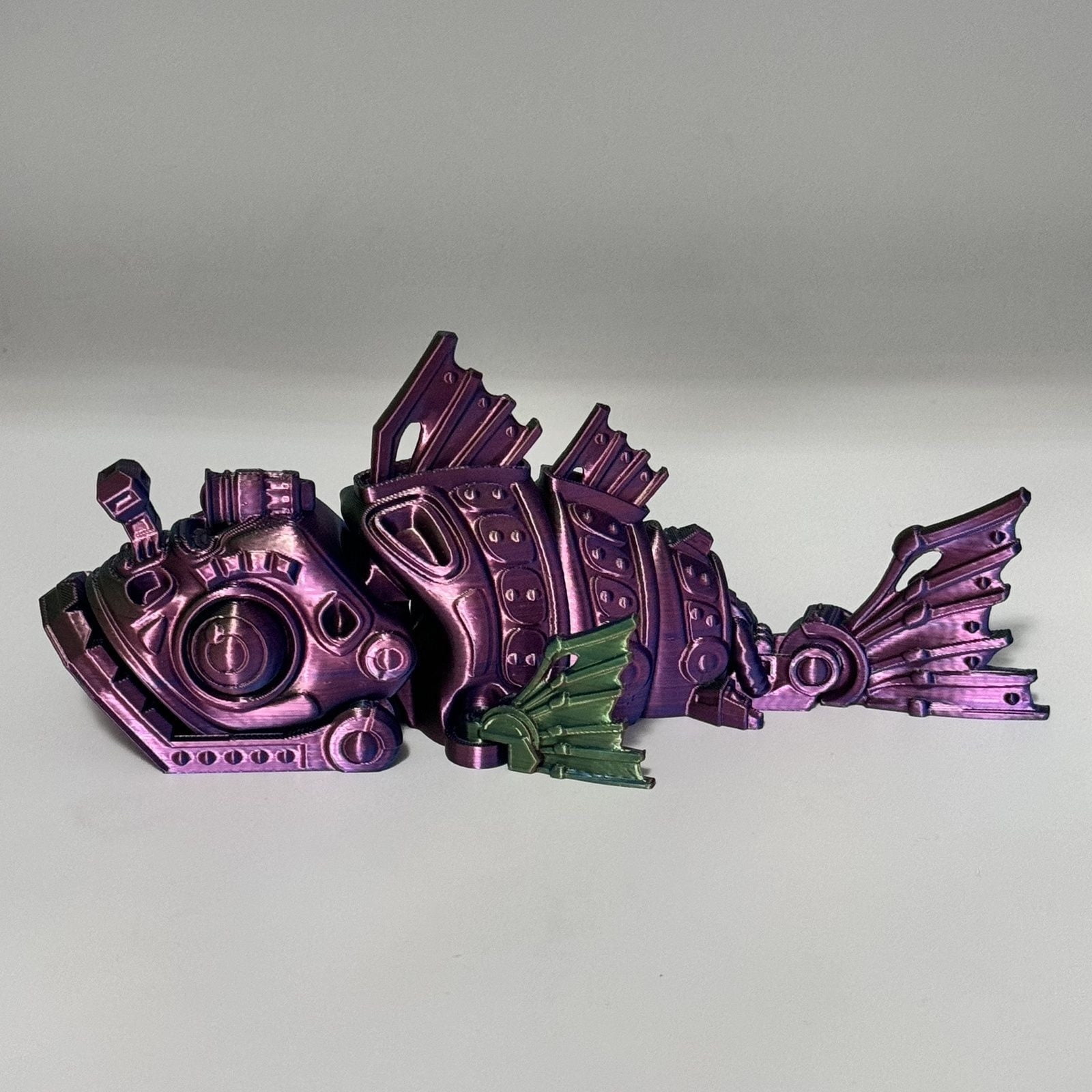 LangPing 3D Printed Movable Lantern Fish, Realistic Floating Simulation ...