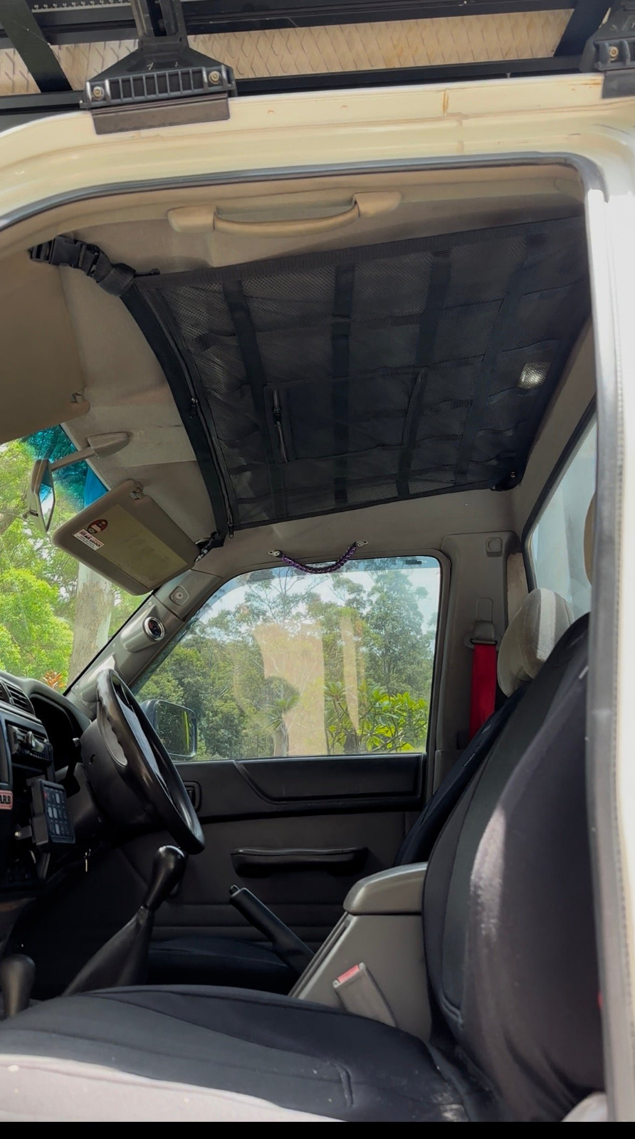 LangPing Car Storage Top Net Clearance, Universal Roof Mesh Pocket ...