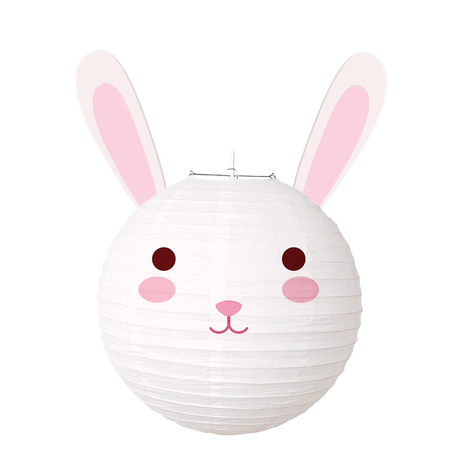 LangPing Easter Caricature Bunny Paper Lanterns, Carry and Decorate for ...