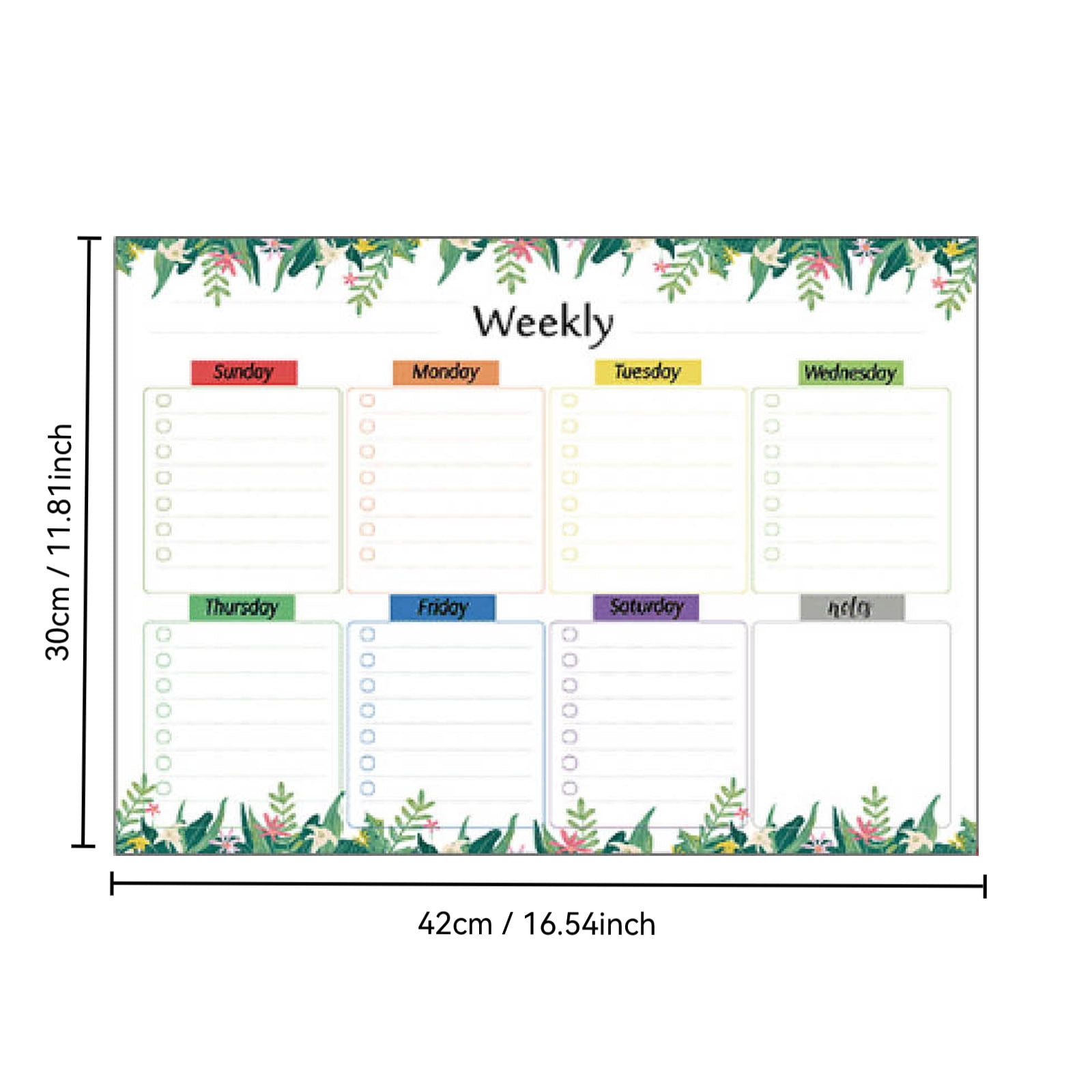 LangPing Magnetic Calendar Clearance, Monthly and Weekly Schedule for ...
