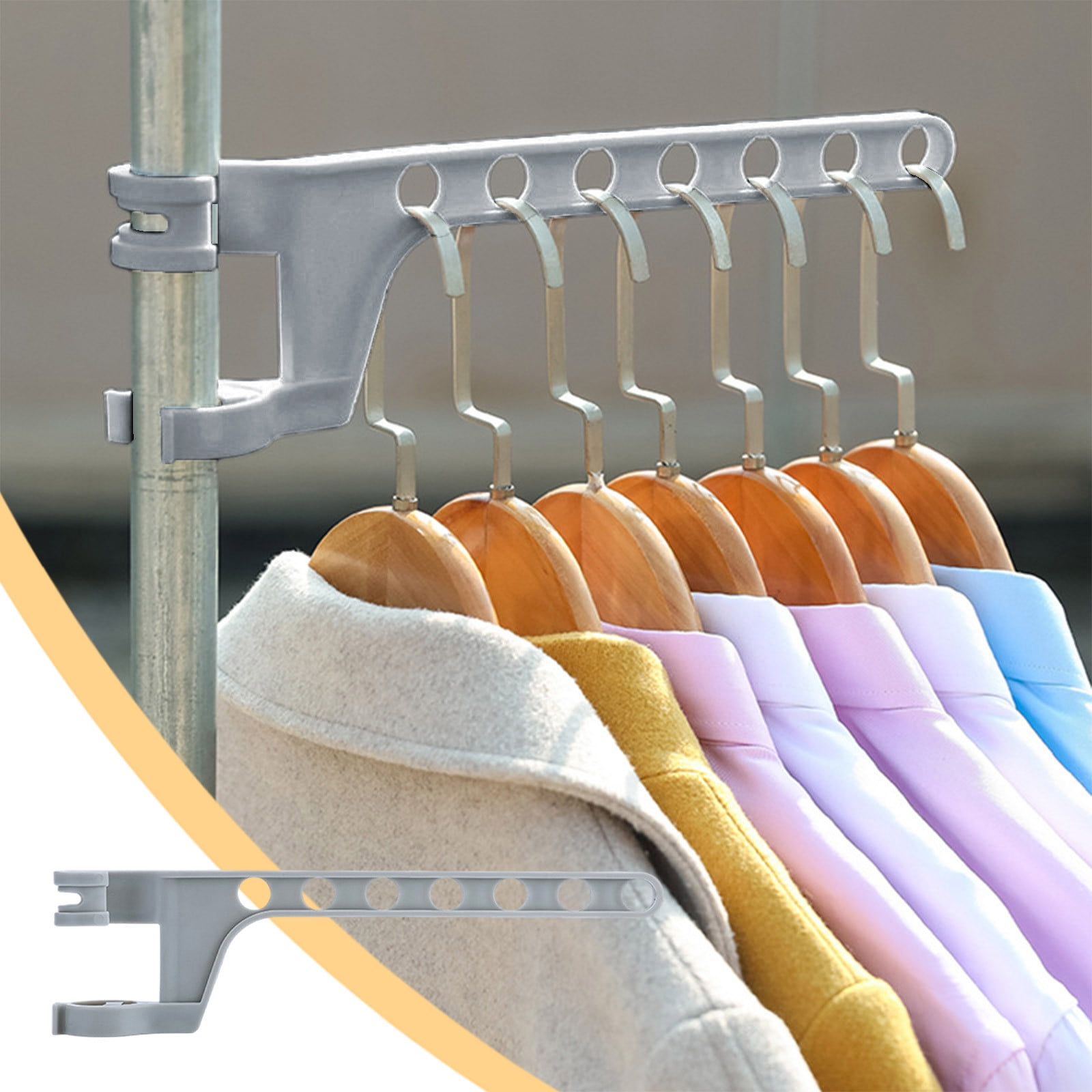 LangPing Multi-Hole Clothes Hanger Hook, Multifunctional Clothes Drying ...