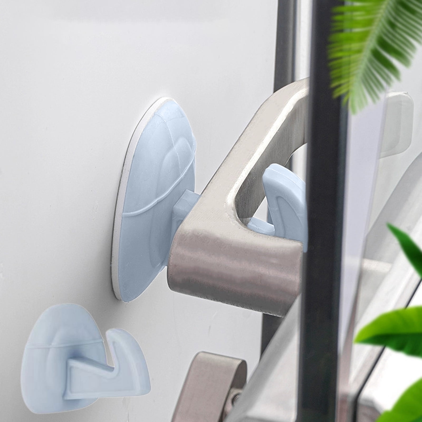 LangPing Powerful Door Corkscrews, Spring-Loaded Gate Stops, Adjustable ...