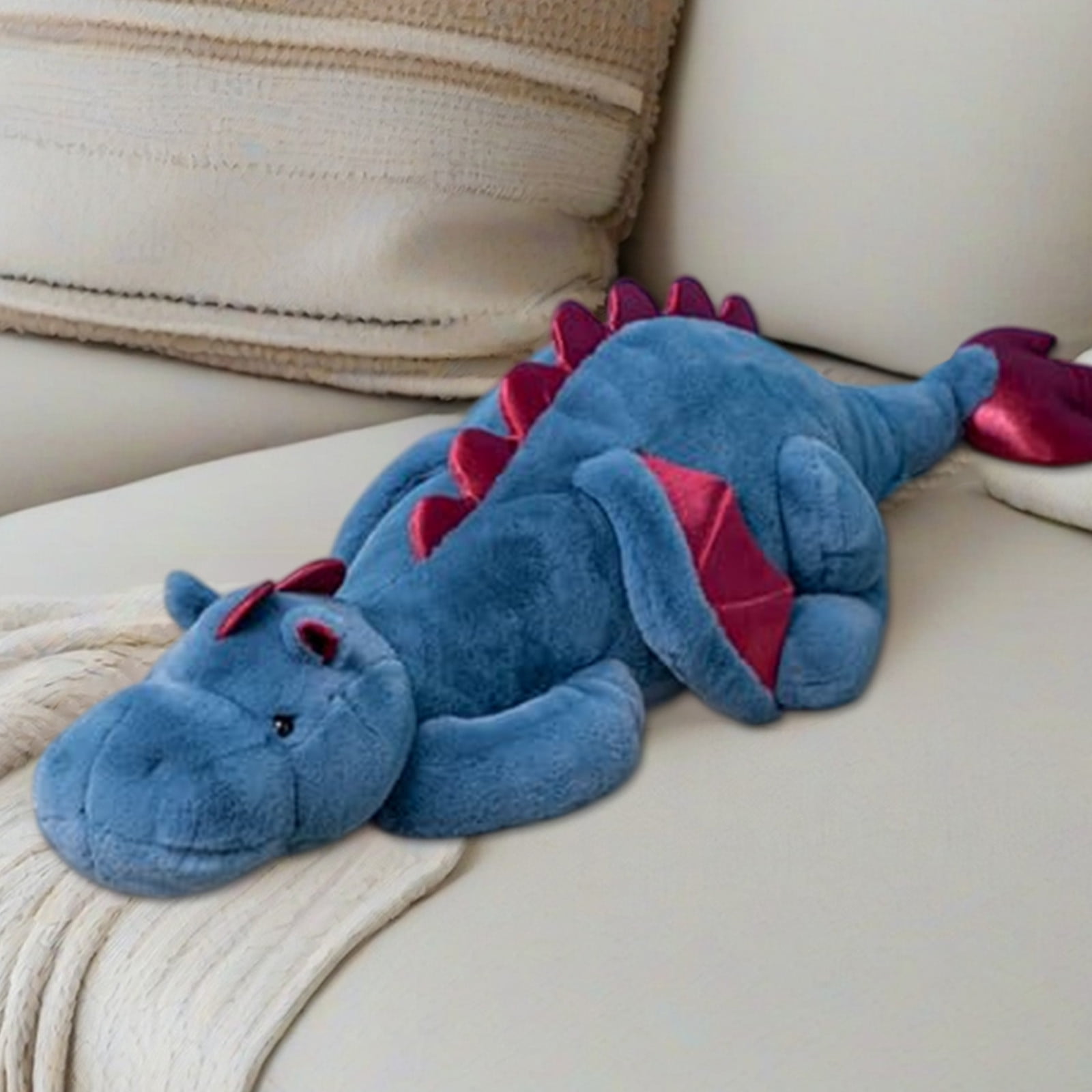 LangPing Stuffed Animals Clearance, Cute Toy Fuzzy Dinosaur Pillow ...