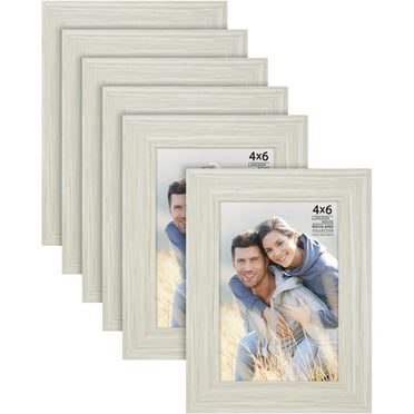 Langdon House 8x10 Eggshell Blue Real Wood Picture Frames with Gold ...