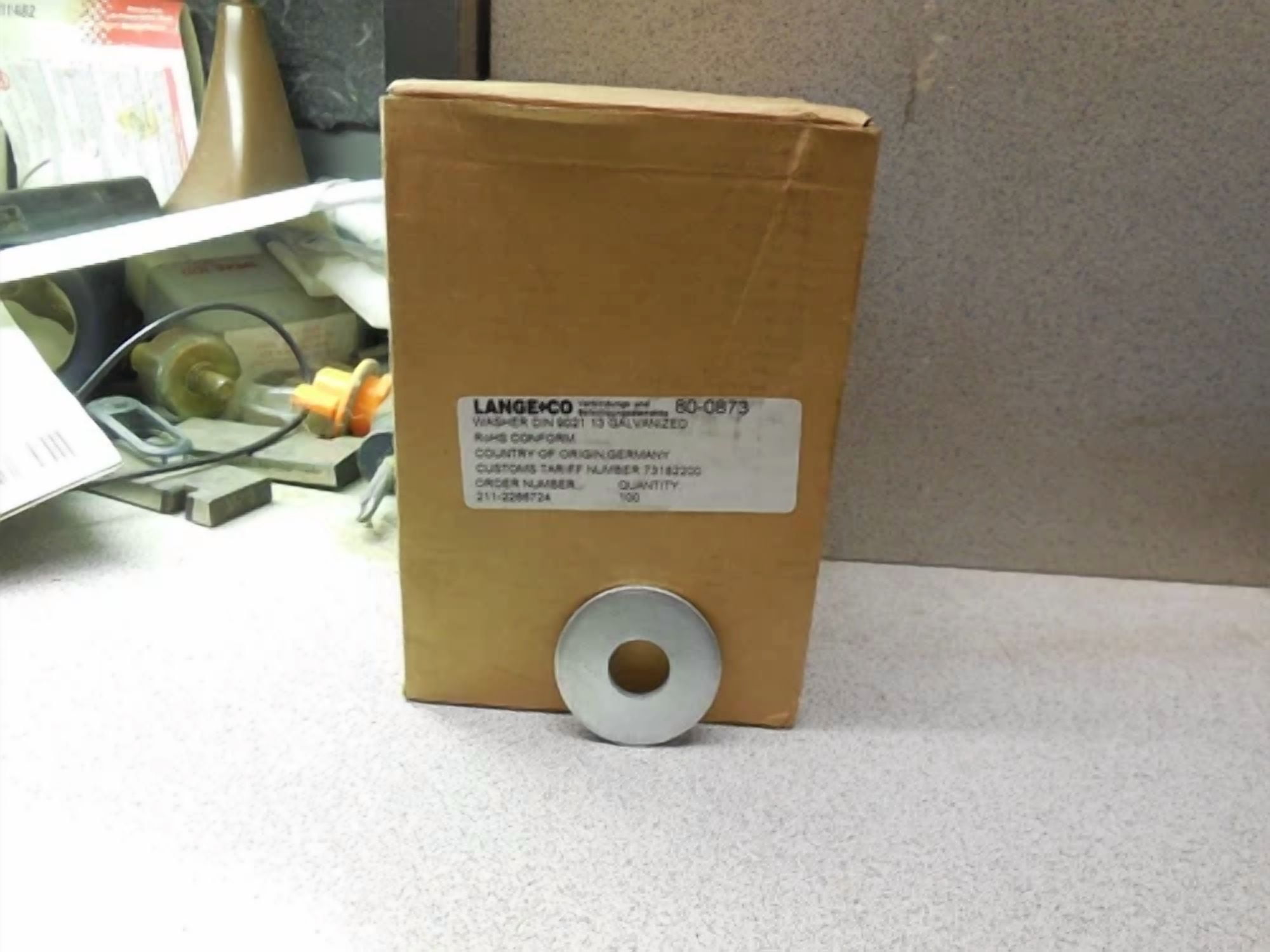 Lange+Co 1/2 X 1.40 Fender Washers Box Of 100 Made In Germany - Walmart.com