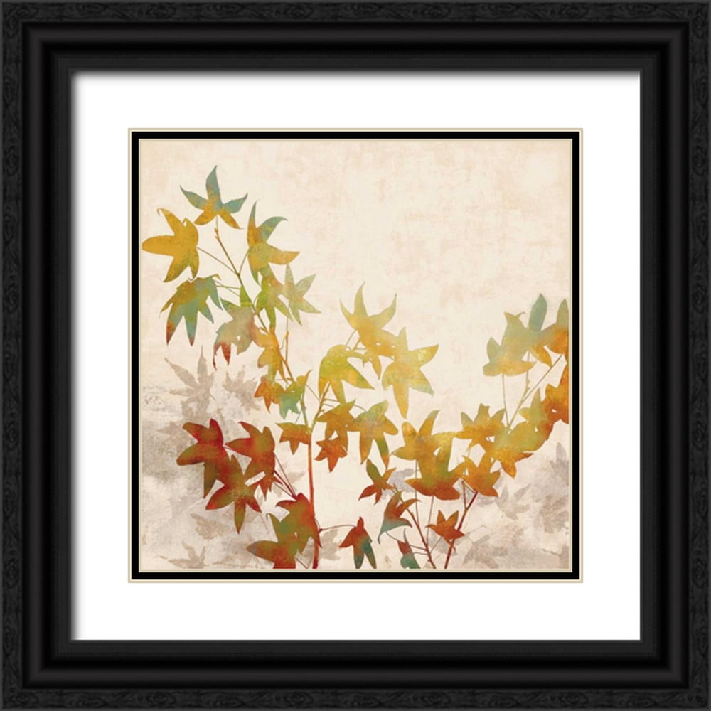 Lange, Erin 26x26 Black Ornate Wood Framed with Double Matting Museum ...