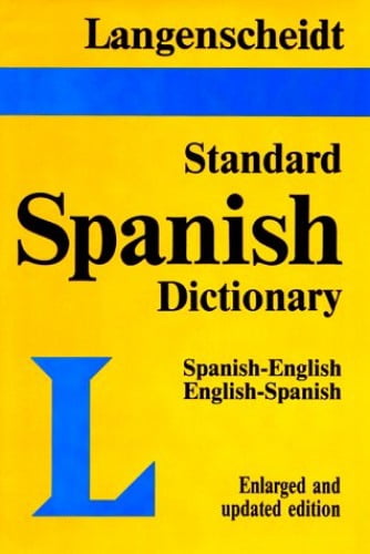 Pre-Owned Langenscheidt's Standard Spanish Dictionary : Spanish/English ...