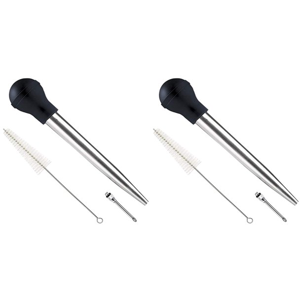 Langeriy 2 Sets of Turkey Flavor Injector Needle Flavor Injection Tool ...