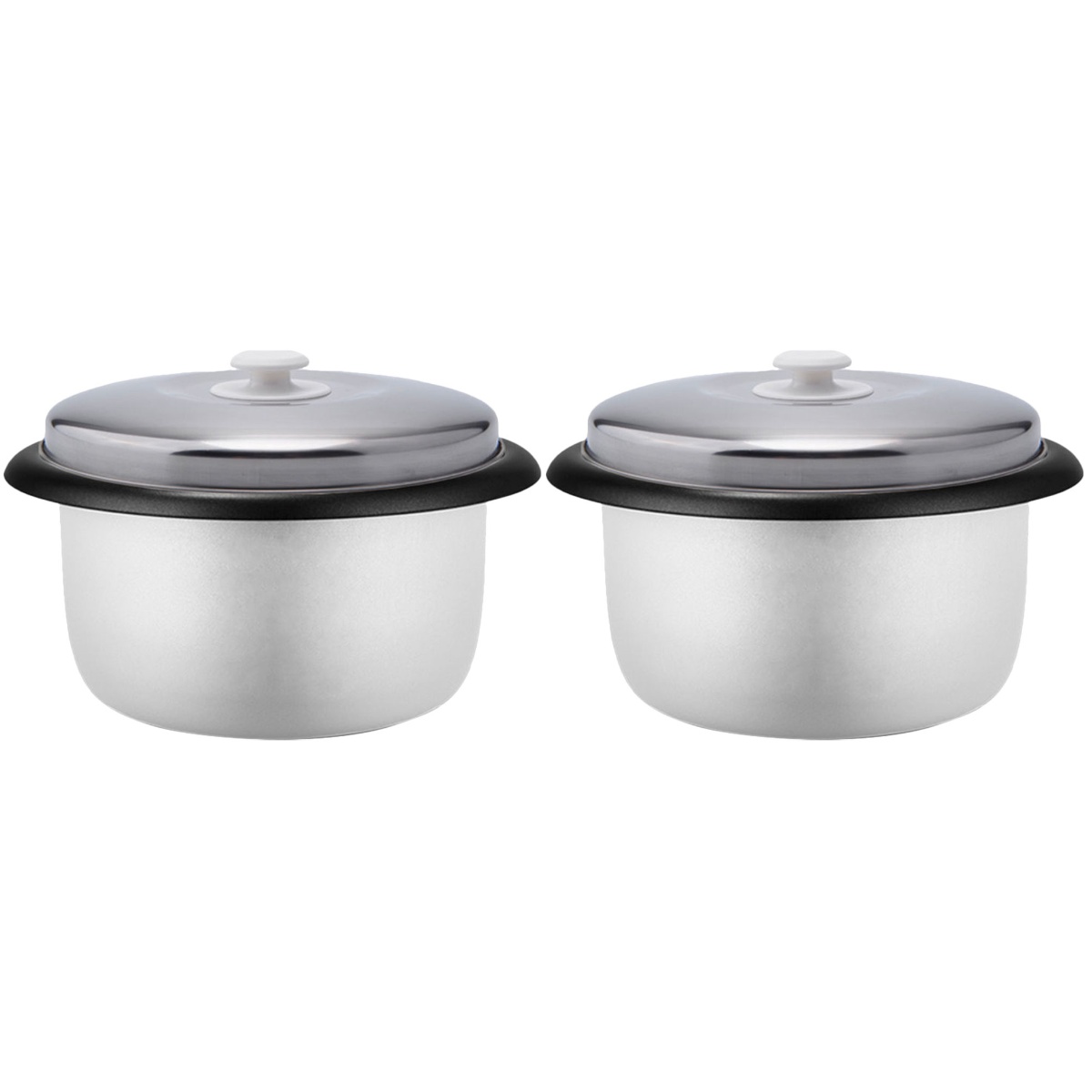 Langeriy 2pcs Rice Cooker Inner Pot Electric Cooker Inner Pot Non-stick ...